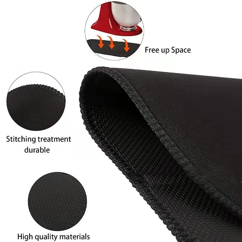 Mixer Mover Sliding Mats for Kitchen aid Stand Mixer Slider Mat Pad Kitchen Appliance Slide Mats Pads Compatible with Kitchen aid 4.5-5 Qt Tilt-Head Stand Mixer Artisan Classic