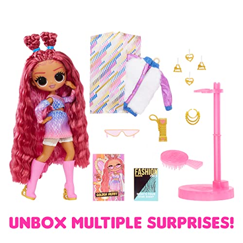 L.O.L. Surprise! O.M.G. Golden Heart Fashion Doll with Multiple Surprises and Fabulous Accessories β Great Gift for Kids Ages 4+