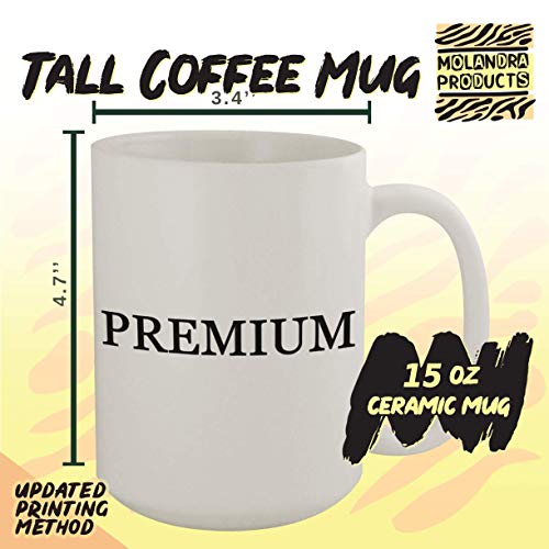 Molandra Products Emotional Support Human. Do Not Pet. - Ceramic 15oz White Mug