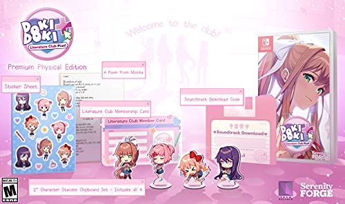 Doki Doki Literature Club Plus! Premium Physical Edition β Nintendo Switch