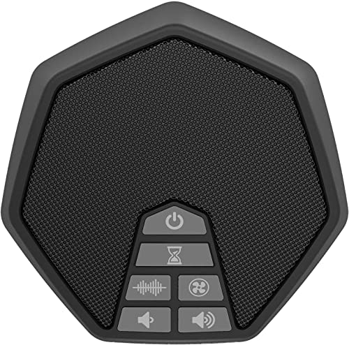 LectroFan EVO Guaranteed Non-Looping Sleep Sound Machine with 22 Unique Fan Sounds, White Noise Machine for Sleeping and Ocean Sounds, with Sleep Timer - Black (Renewed)