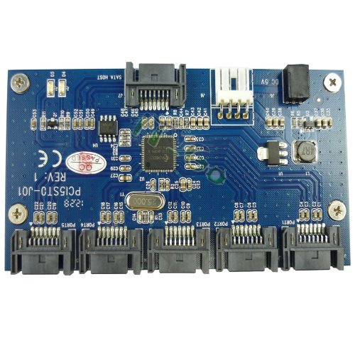 SATA 1 to 5 Port Multiplier Card