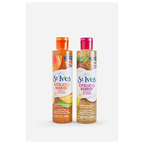 St. Ives Exfoliate & Nourish Facial Oil Scrub, Coconut 4.23 oz