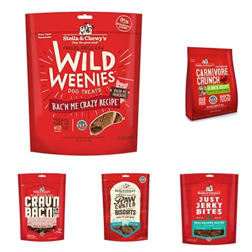 Stella & Chewy's Mixed Protein Treats, 5 Item Big Bundle