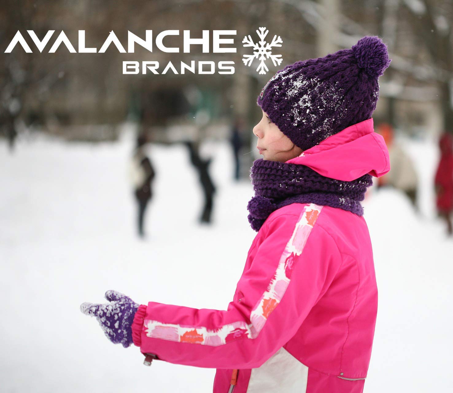 Avalanche Brands - 48" Classic Downhill Toboggan Snow Sleds - Blue & Black