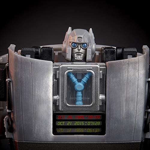 Transformers Toys Generations Collaborative: Back to The Future Mash-Up, Gigawatt - Back to The Future-35 Edition - Ages 8 and Up, 5.5-inch