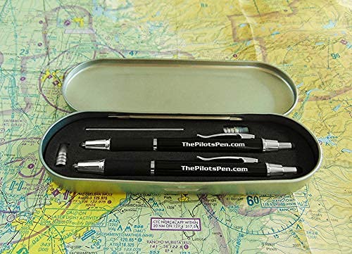 LED Pen, The Pilot's Pen, Night Writer - Set of 2 LED Powered Ink Penlights