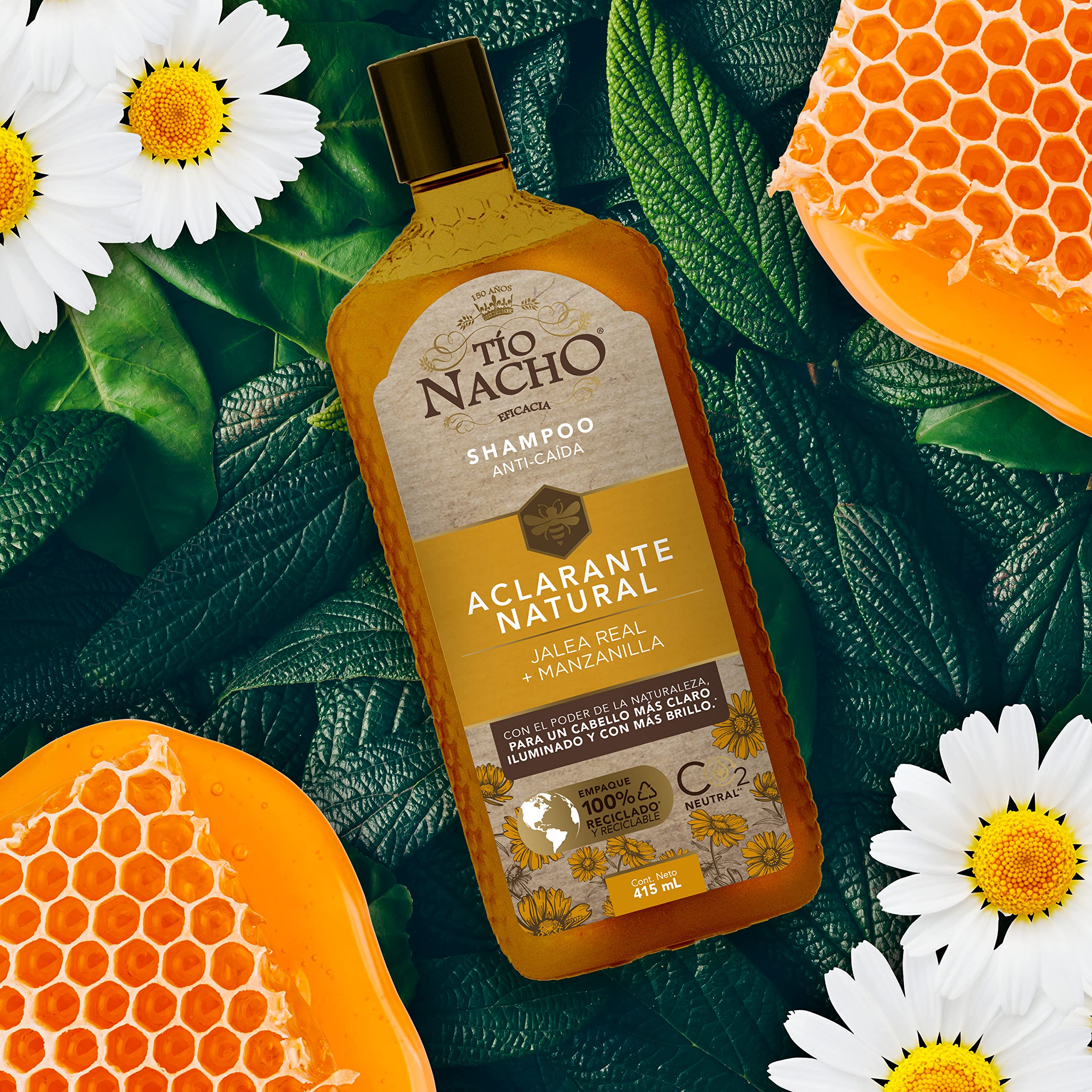Tio Nacho Anti-Caida y Aclarante Chamomile Shampoo
