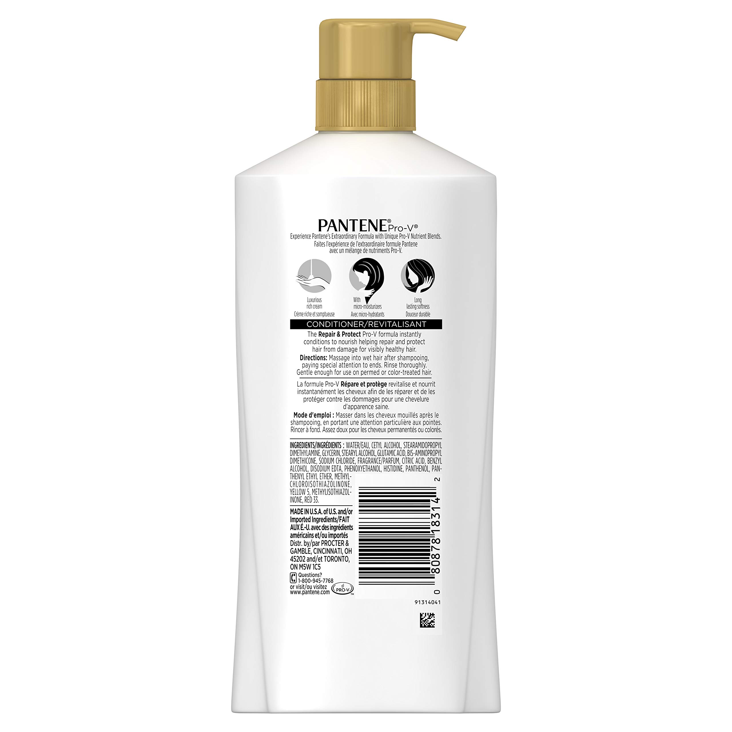 Pantene Pro-V Repair & Protect Conditioner, 23.7 Fl Oz
