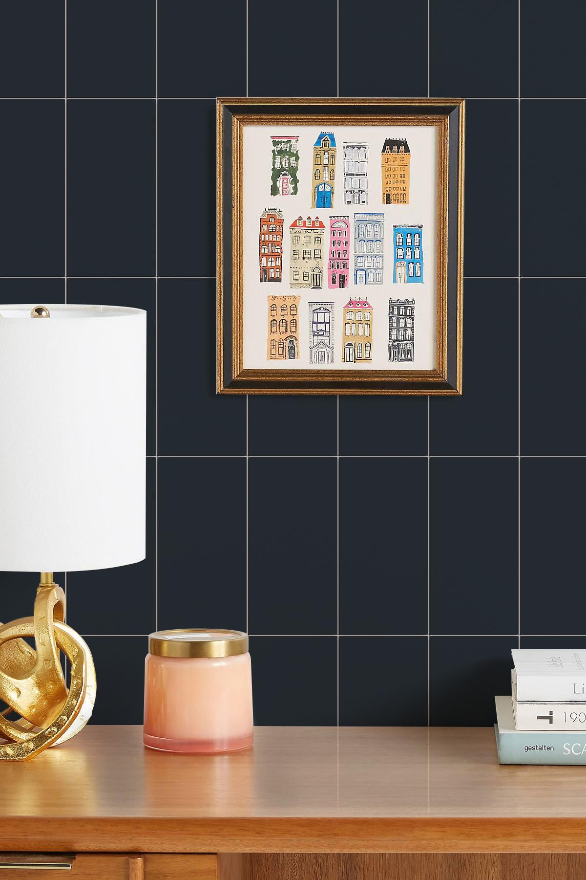 Avant Decor | 56 Tiles | Stone Composite Subway Solid Color Tiles | Peel and Stick Kitchen Backsplash Tiles | Wall Tiles | 3β x 6β | Bex Metro Matte Cotton | 7 sqft