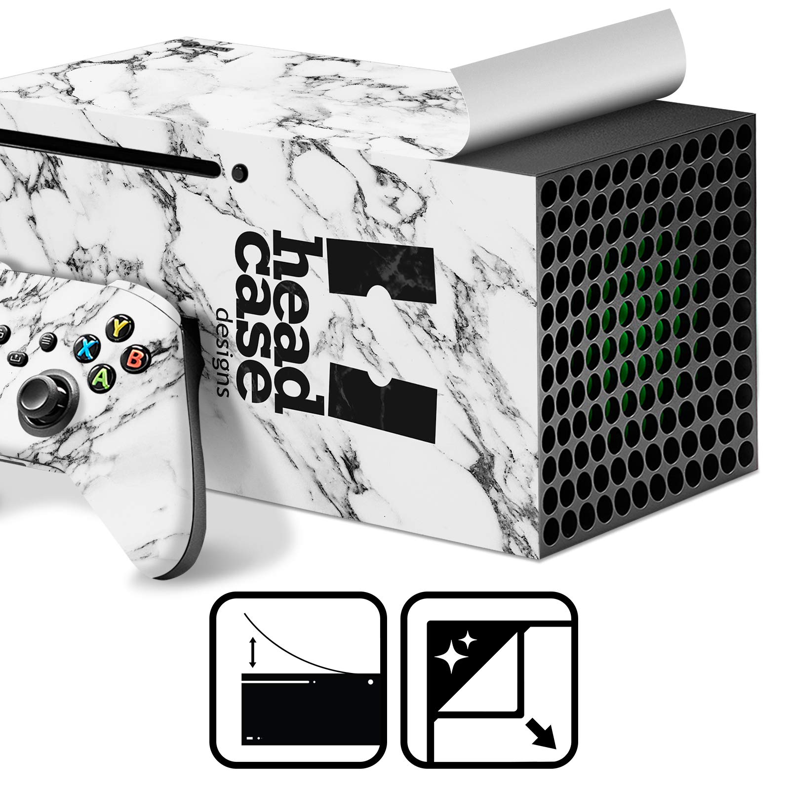 Head Case Designs Officially Licensed Inter Milan Logo Badge Vinyl Sticker Gaming Skin Decal Cover Compatible With Xbox One X Console