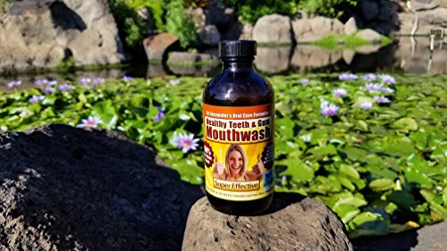 Gum Disease Help, Gum Recession Help -Organic MOUTHWASH -β 100% Pure & Healthy - Organic/nonGMO - Tooth Pain, Sensitivity, Bad Breath, Plaque, Lichen planus.