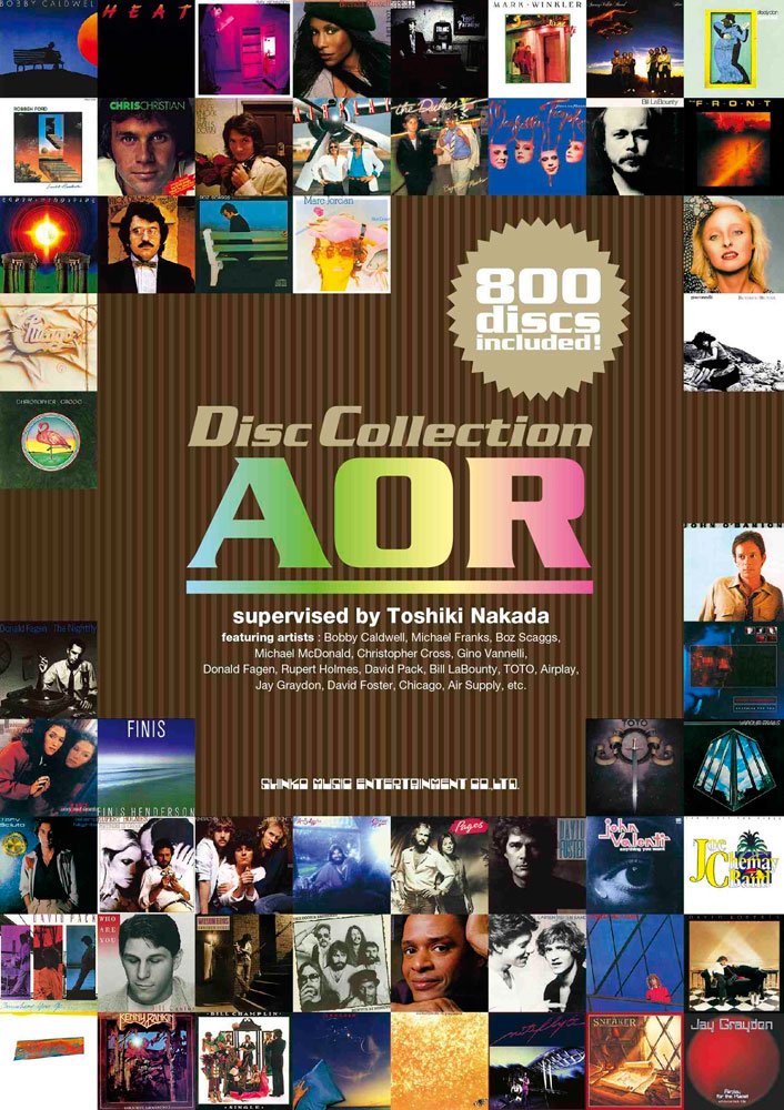 AOR : 800 discs included!