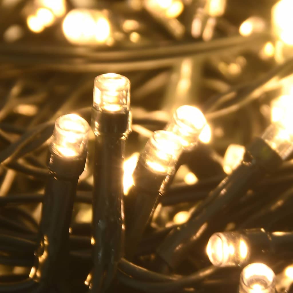LED String with 150 LEDs Warm White 1197" PVC,Tent Lights,Classroom Lights,Camping Lights String, String Lights for Home, Party, Christmas, Wedding, Garden Decoration