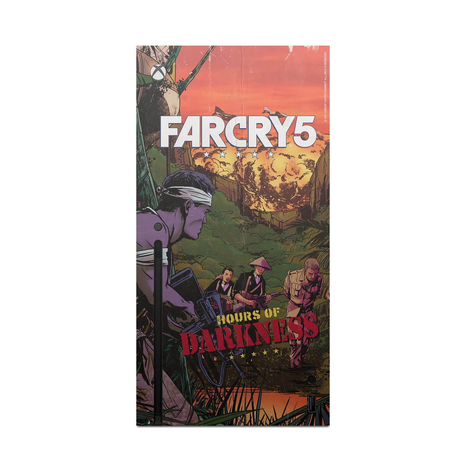 Head Case Designs Officially Licensed Far Cry Hours Of Darkness Arte Clave Vinyl Sticker Gaming Skin Decal Cover Compatible With Xbox Series X Console and Controller Bundle
