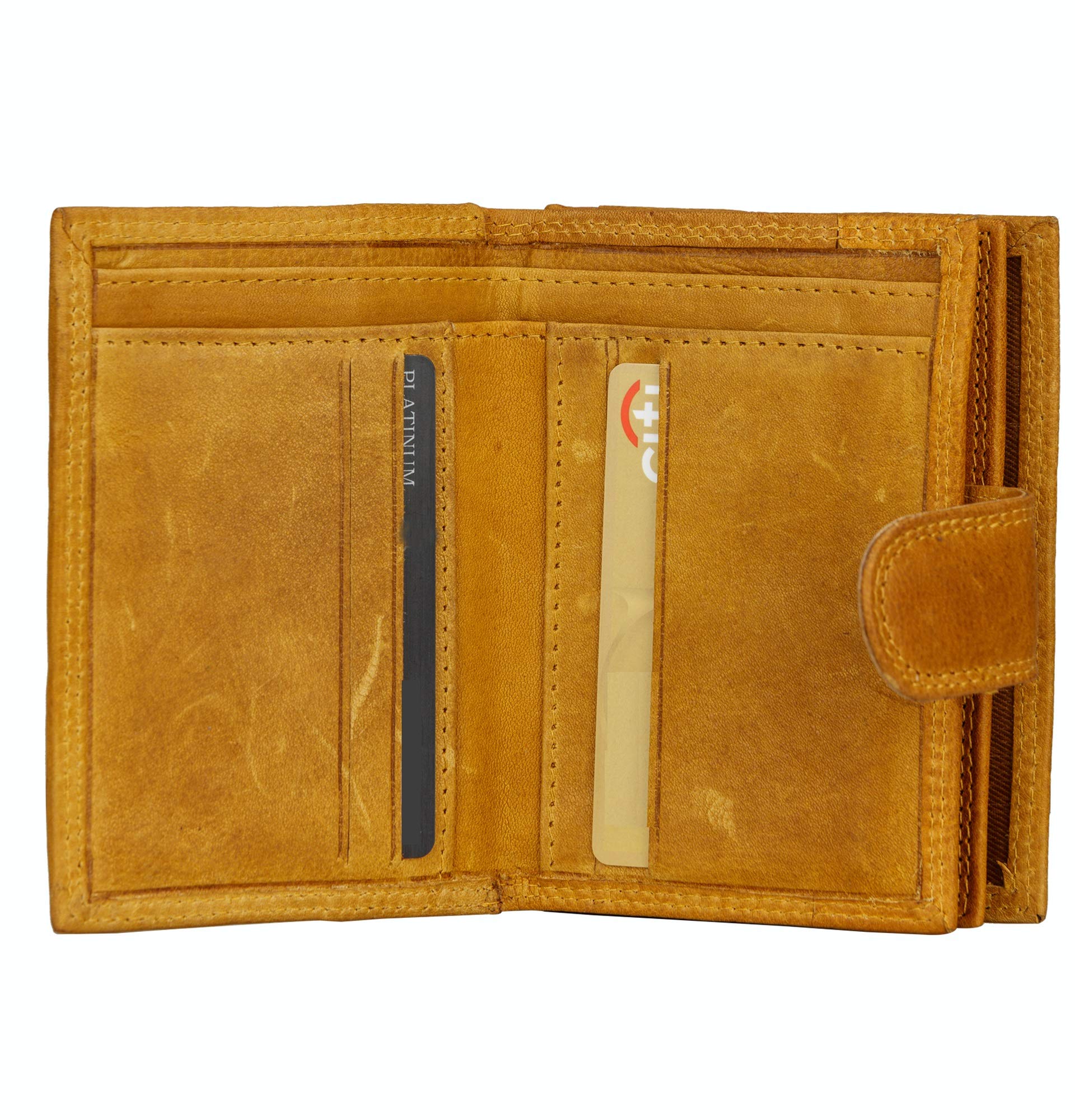 FINELAER Designer Leather Womens Wallet Purses