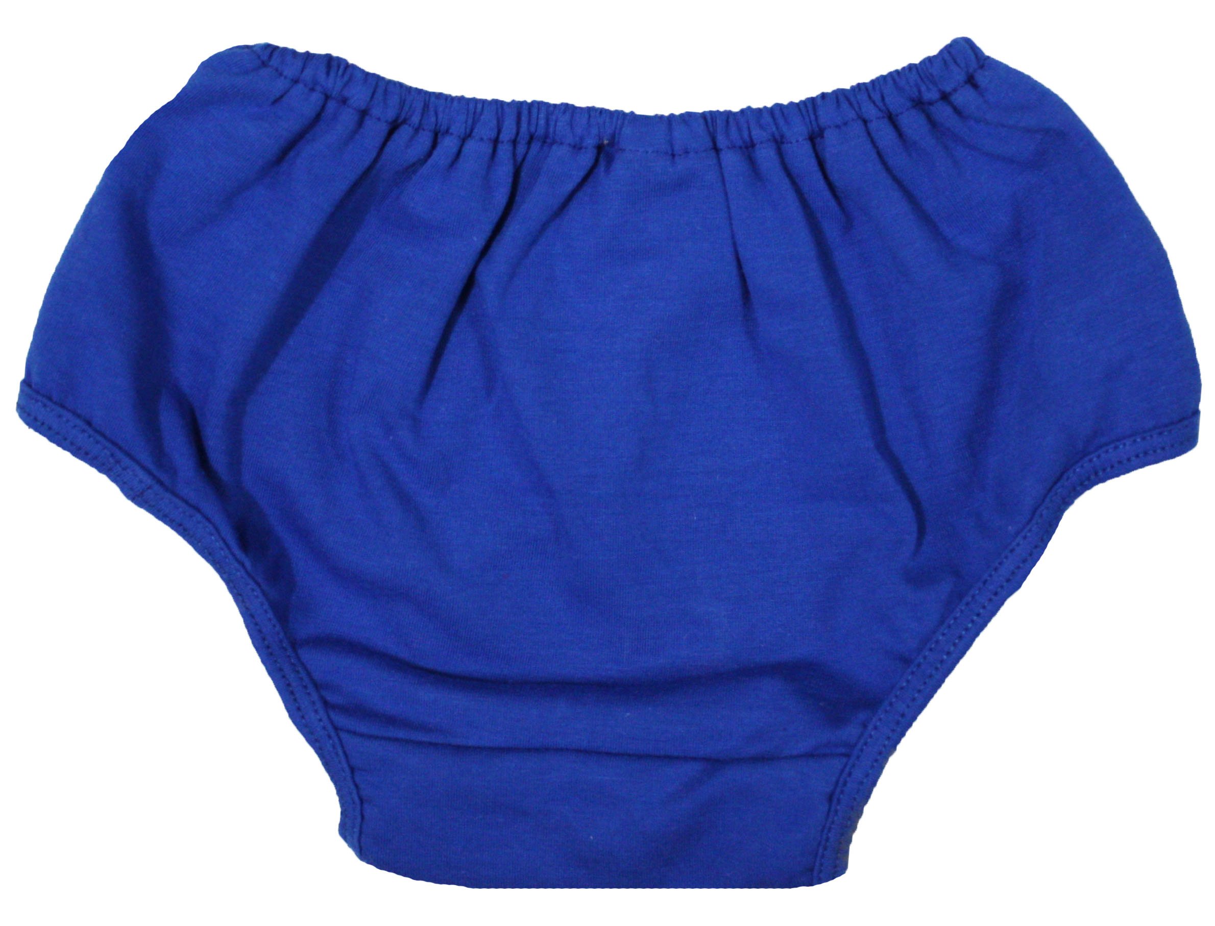 Petitebella Plain Color Cotton Toddler Baby Bloomer 6-24m (Royal Blue, One Size)