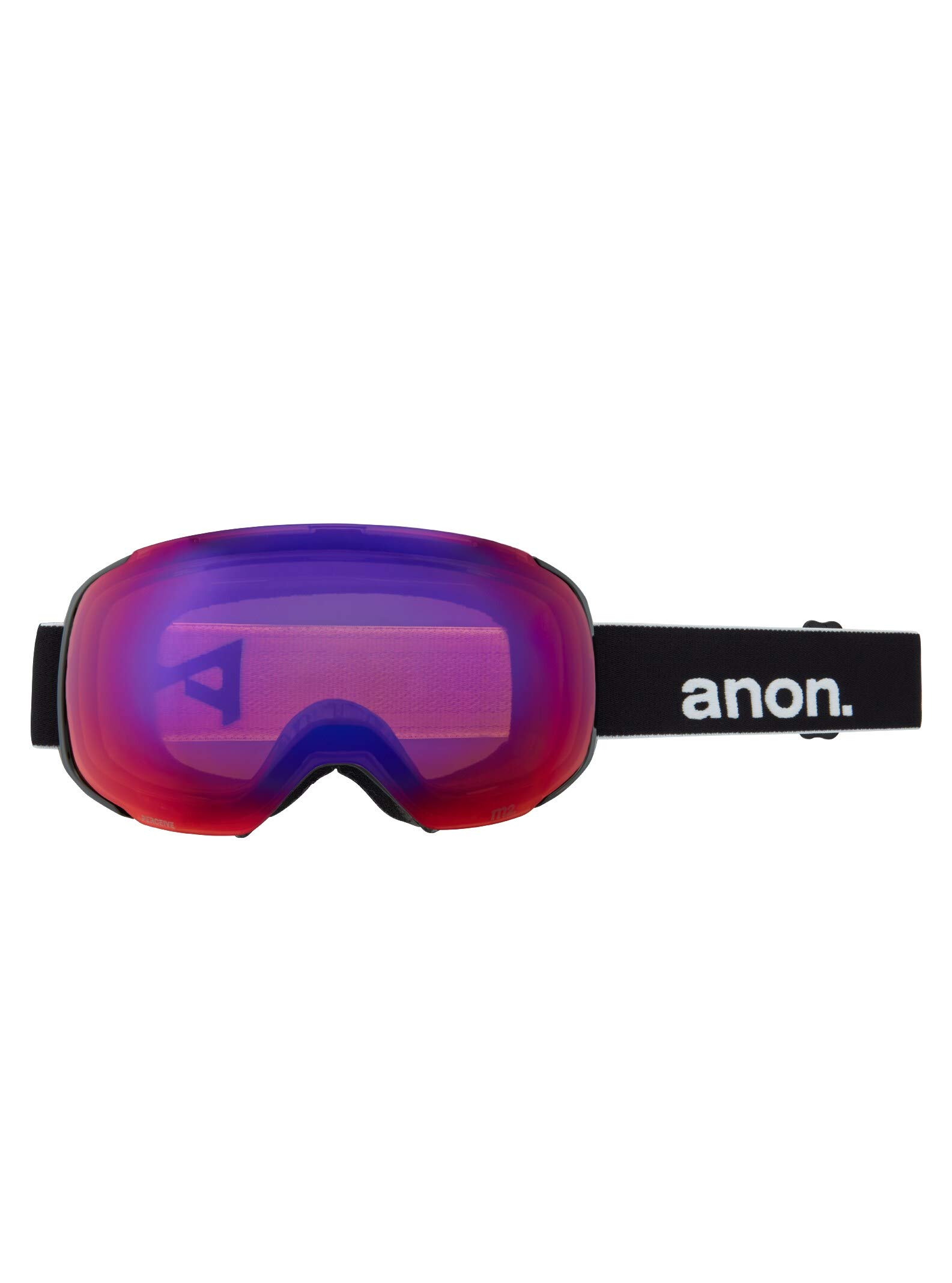 Anon Men's M2 Goggle, Black Frame Polar Smoke Lens; Spare Lens: Blue Lagoon