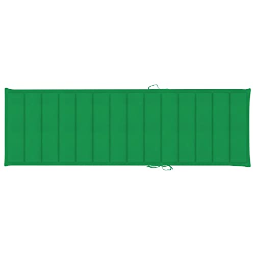 imasay Sun Lounger Cushion Green 78.7"x27.6"x1.2" Fabric