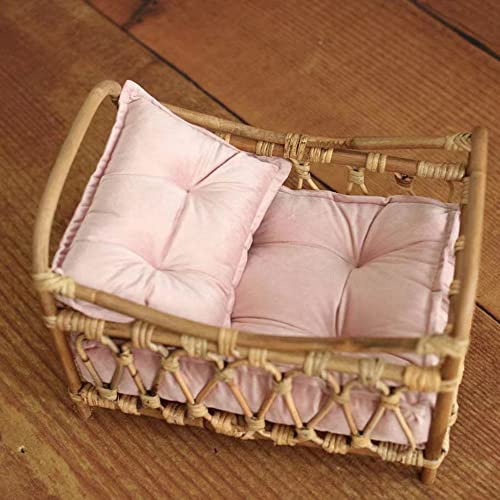 Newborn Photography Props Mini Mattress Posing Pillow Infant Baby Boy Girl Photo Shoot Bedding Mat Accessories