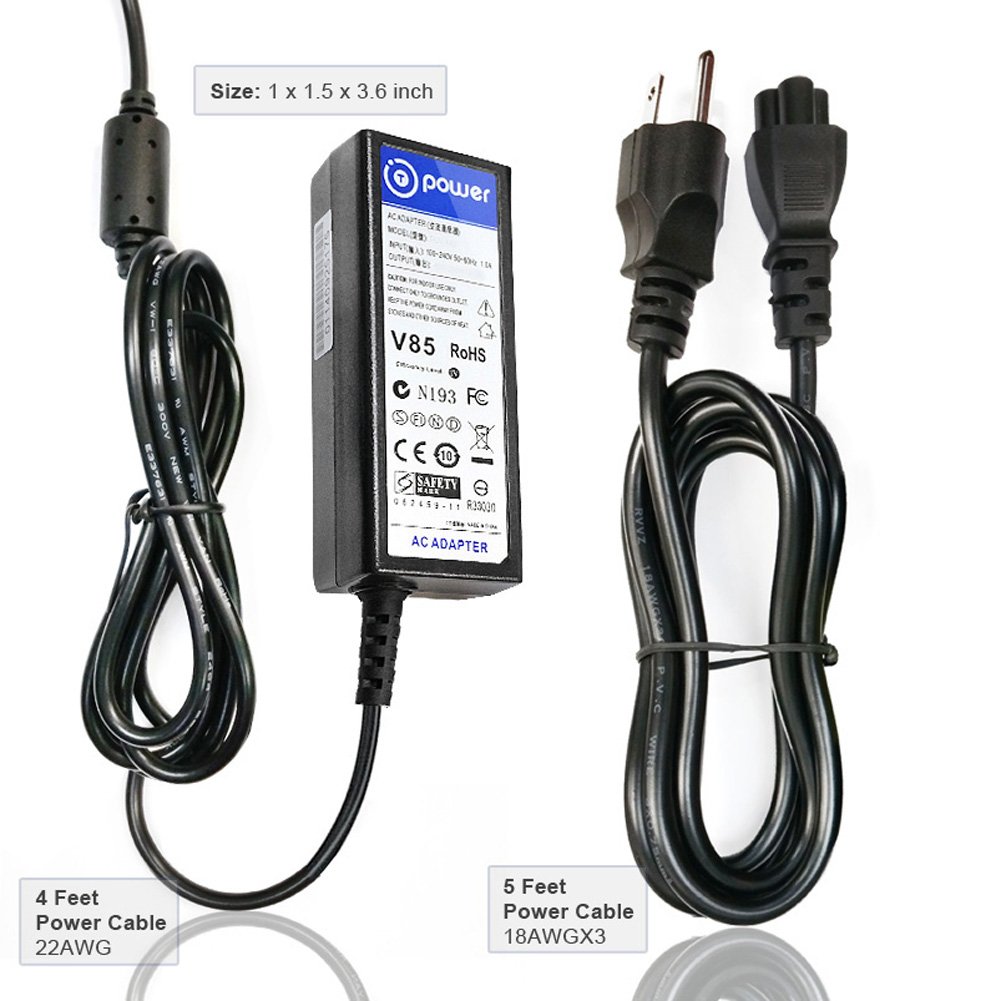 T POWER 18V DC AC Adapter for Big Blue Studio Wireless Bluetooth Speaker,BROOKSTONE Design USA P,N: KSAS0451800200HU Switching Power Supply Cord Charger