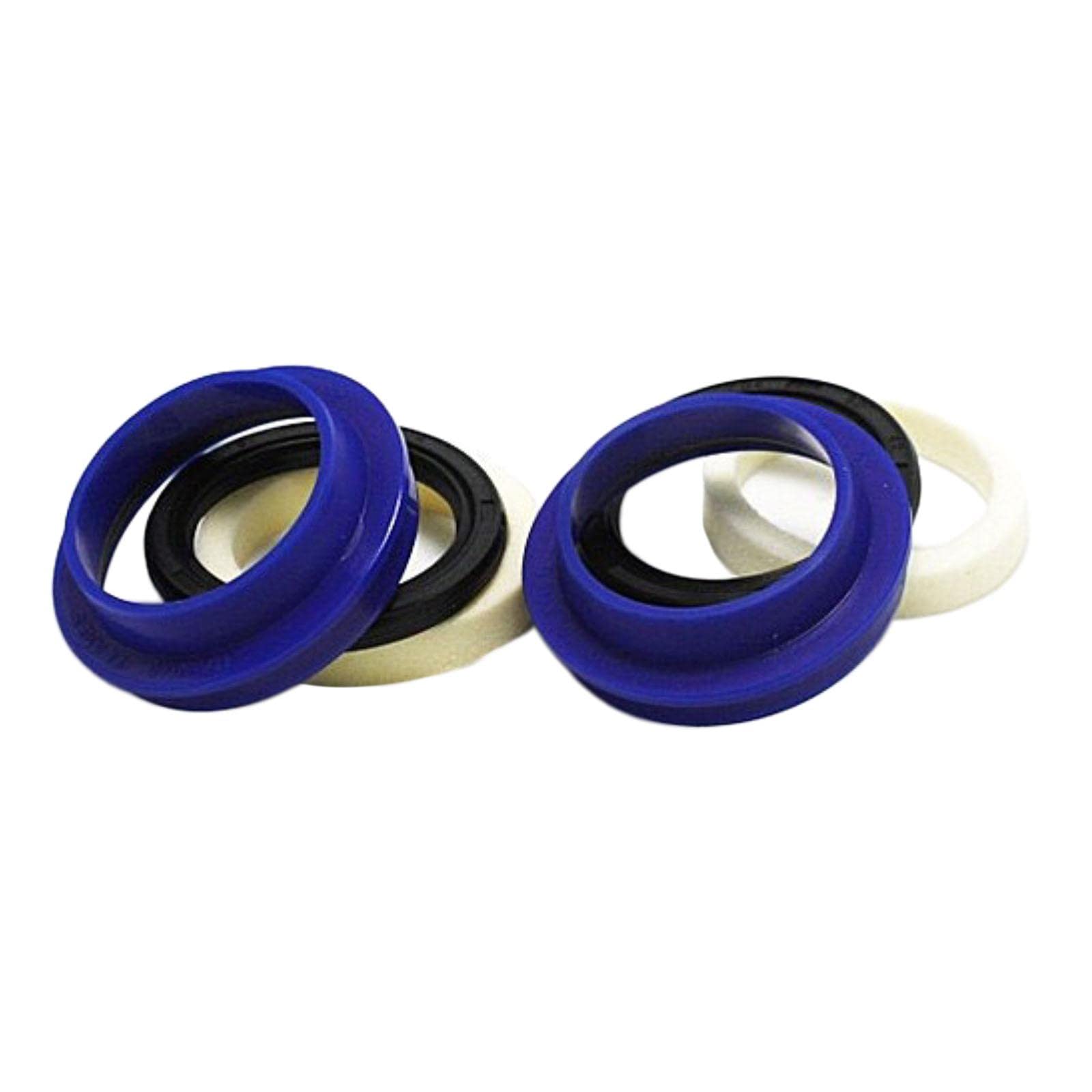 BESSTUUP 32mm Bicycle Front Fork Dust Seal O-Ring Ring Rubber High Performance Service Oil Seal Protection Replacement Parts Road Bike Cycling for Fox