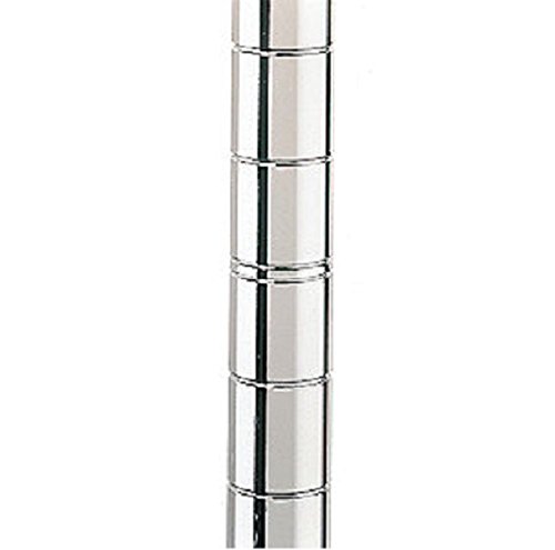 L and J Commercial Chrome Wire Shelving Posts 33" - 4 Posts