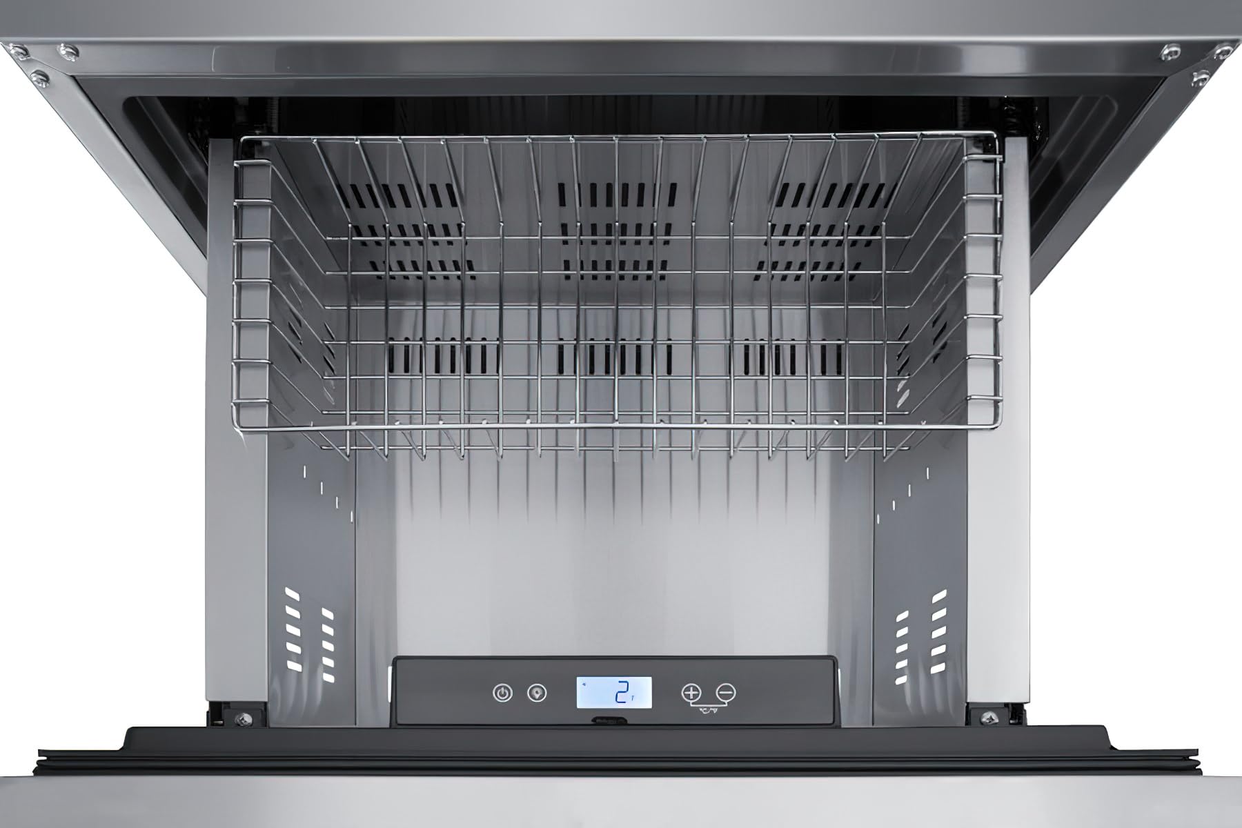 Summit Appliance ADFD2D24PNR 24" Wide 2-Drawer All-Freezer; ADA Compliant; Panel-ready Drawer Fronts (Panels Not Included); Temperature Alarm; Door Alarm; For Indoor/Outdoor Use; Fan-forced Cooling