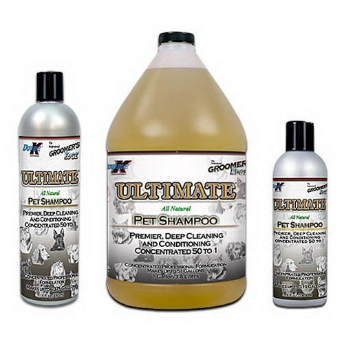 Groomer's Edge Ultimate Pet Shampoo | Deep Cleans and Conditions Dogs, Cats, Puppies, Kittens, Horses, Cattle | 16 ounce bottle