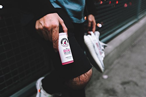 Pink Miracle Shoe Cleaner Kit Bottle Fabric Cleaner for Leather, Whites, and Nubuck Sneakers (4 Oz)
