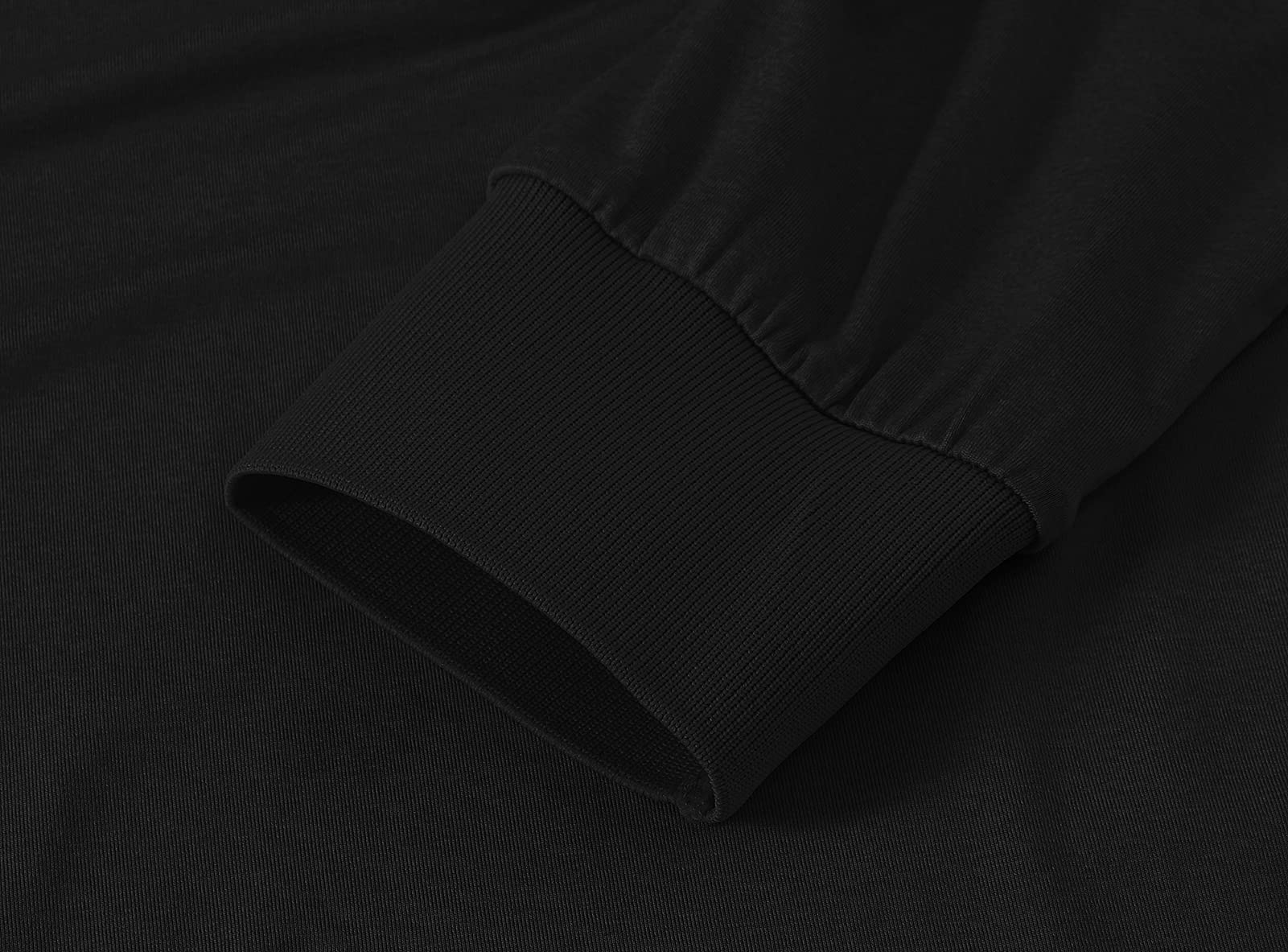 BASUDAM Women's Golf Polo Shirts Long Sleeve Brushed Lining Casual Sports T-Shirts Black XL