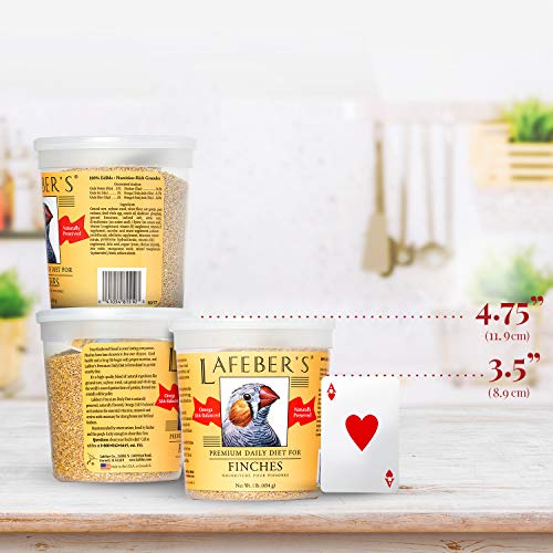 LAFEBER'S Finch Premium Daily Diet (Classic, 1 lb)