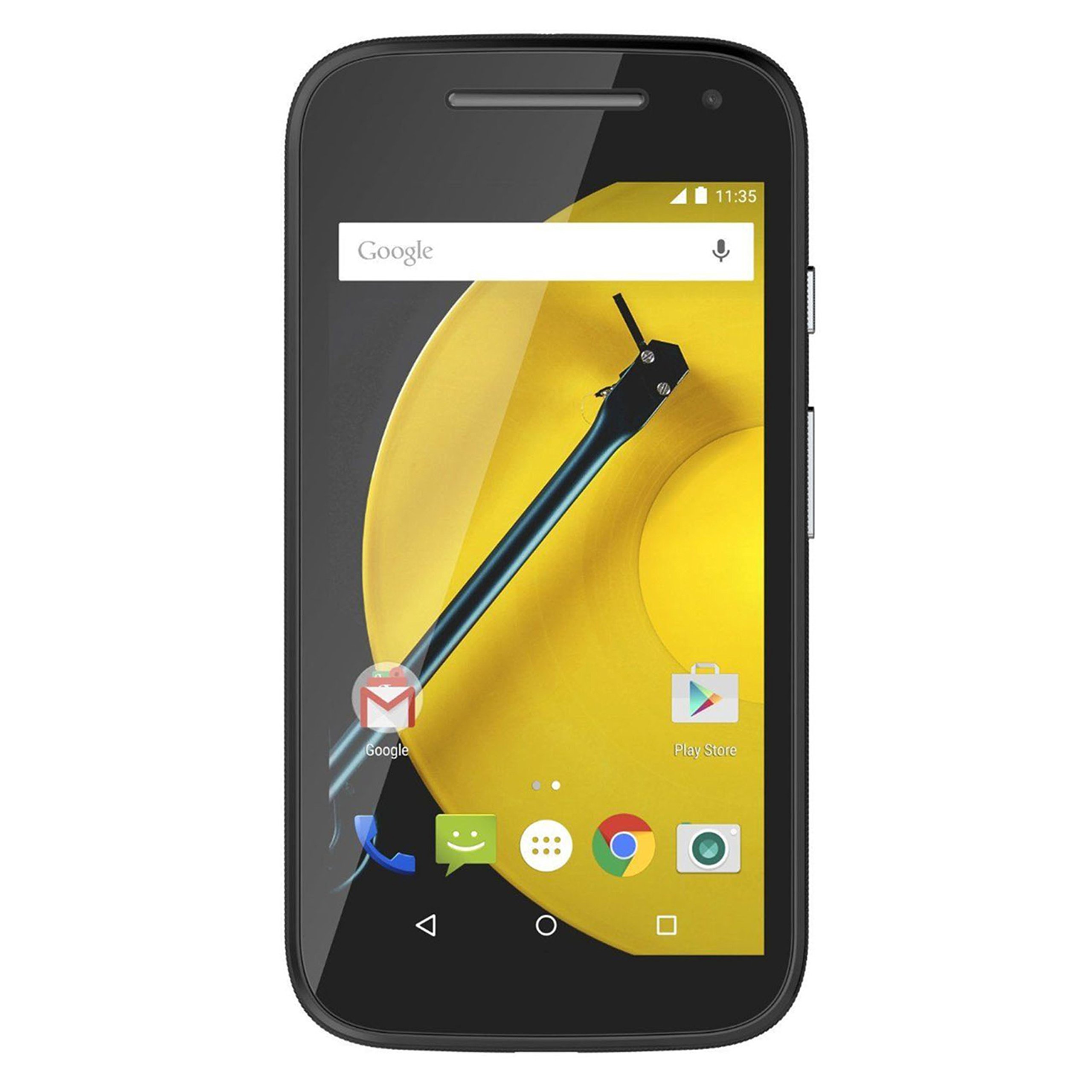 Motorola Moto E (2nd Generation) Locked Cellphone, Black