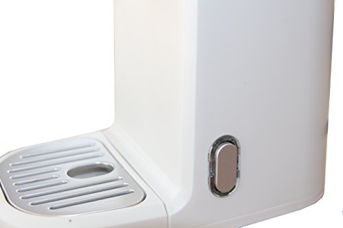 HIBREW Single Serve White Compact Portable Travel Size Kcup* Coffee Maker Brewing System Coffee Machine for Office, Travel Camping and for Hotel Dorm Hospitality