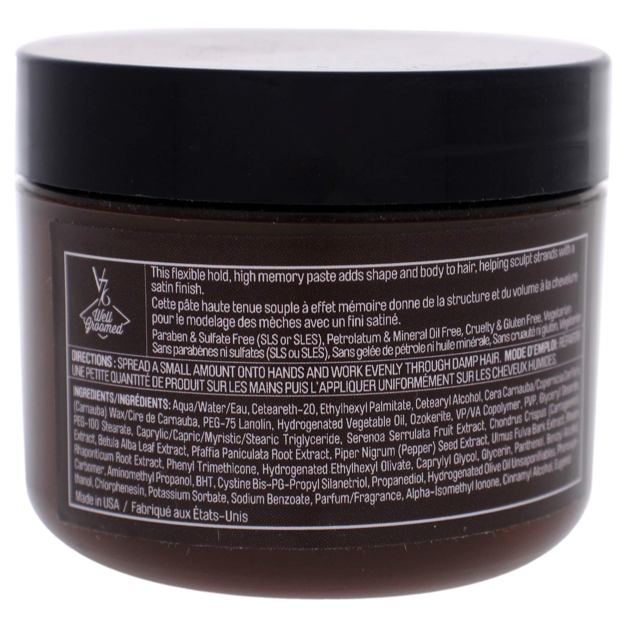 V76 by Vaughn Molding Paste Strong Flexible Hold Formula for Men 1.7 oz