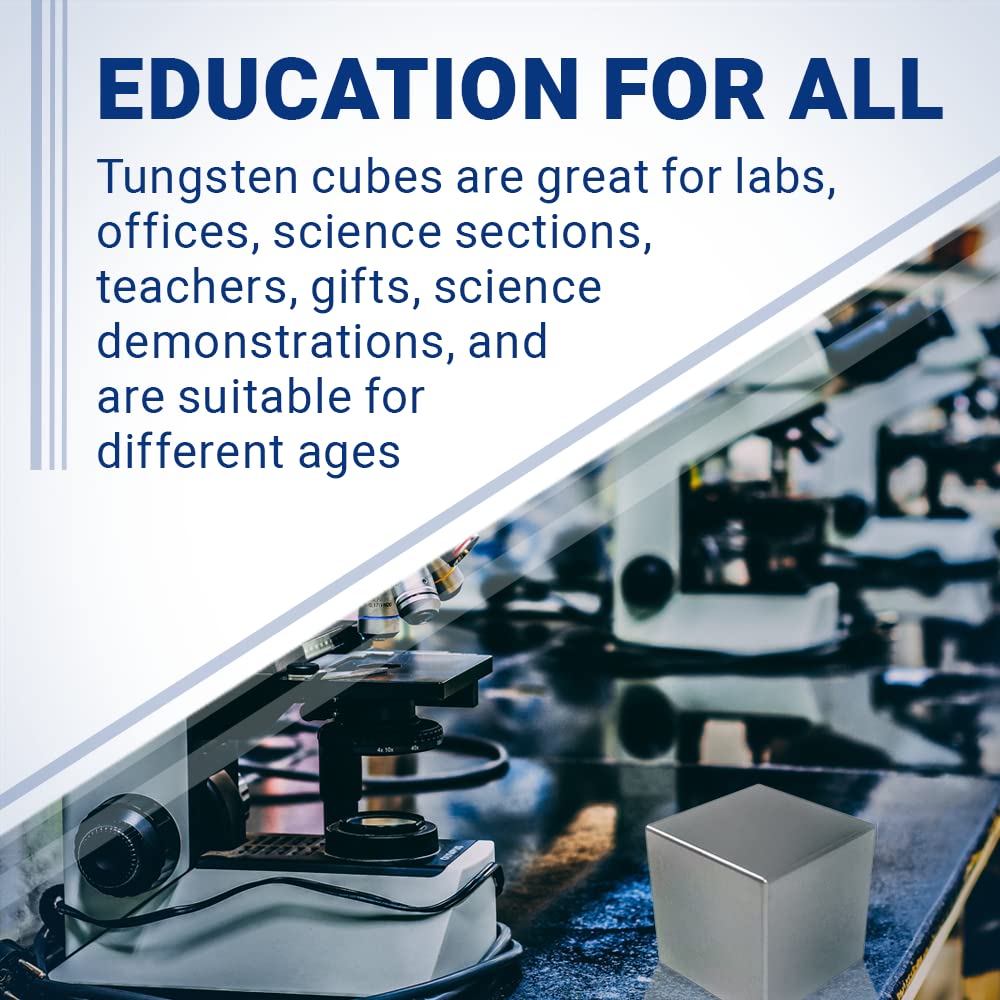 Tungsten Cube - 2" - Free 1" Cube with Purchase