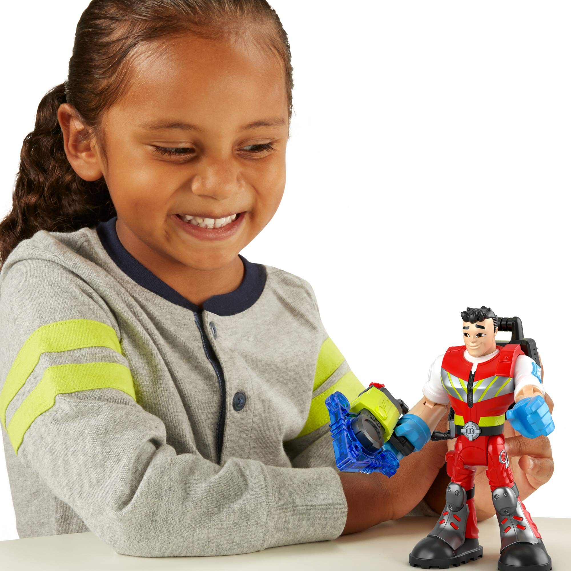 Fisher-Price Rescue Heroes Reed Vitals, 6-Inch Figure with Accessories