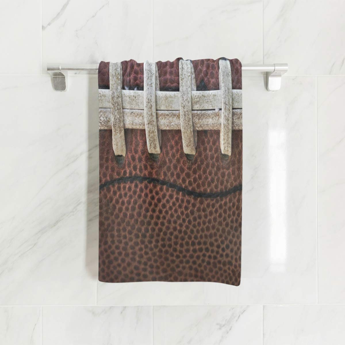 Bath Towel 30"x 15" Watercolor Soft Hand Towels for Bathroom Spa Gym Sports Funny Cat