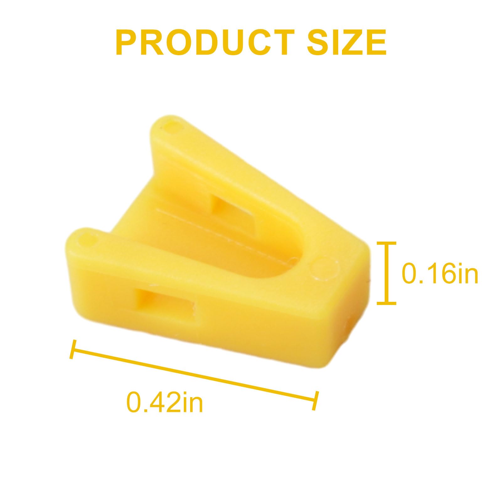 Nailer Tip 9R208924 9R208924-2 for DeWalt DWFP12233 (4 Pack), for DeWalt Nail Gun Parts Replacement