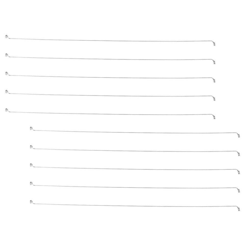 STOBAZA 10pcs Replacement Cheese Slicer Wires 5.5 Inch Cheese Cutter Stainless Steel Cheese Wire Pie Slicers for Home Restaurant Kitchen Cutting Supplies
