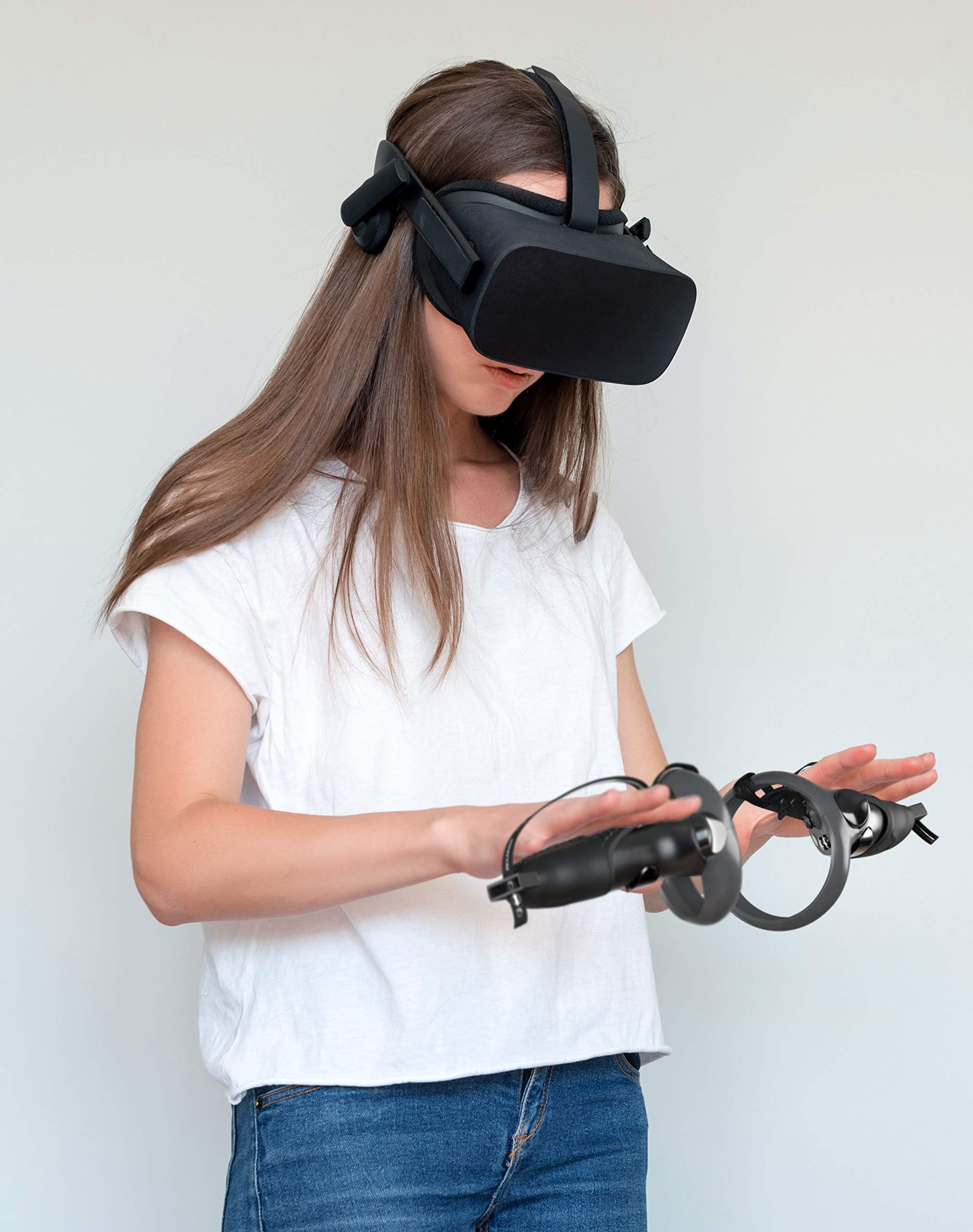 Skywin- Grip For Controllers - Anti Drop Touch Controller Grips, Compatible with Oculus Quest 2, Oculus Rift S, HTC Vive, and PlayStation VR controllers