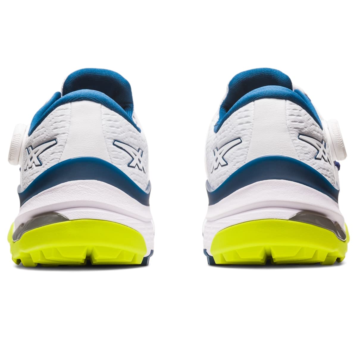 ASICS Men's Gel-Kayano ACE BOA Golf Shoes, 10.5, White/MAKO Blue