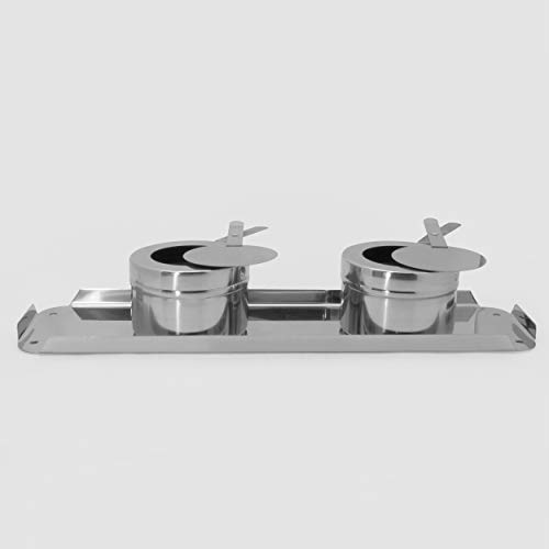 ExcelSteel Kitchenware Dinner Perfect for Banquets, Buffets, Parties 9-Quart Heavy Duty Rectangular Stainless Chafing Dish Set, 9 qt
