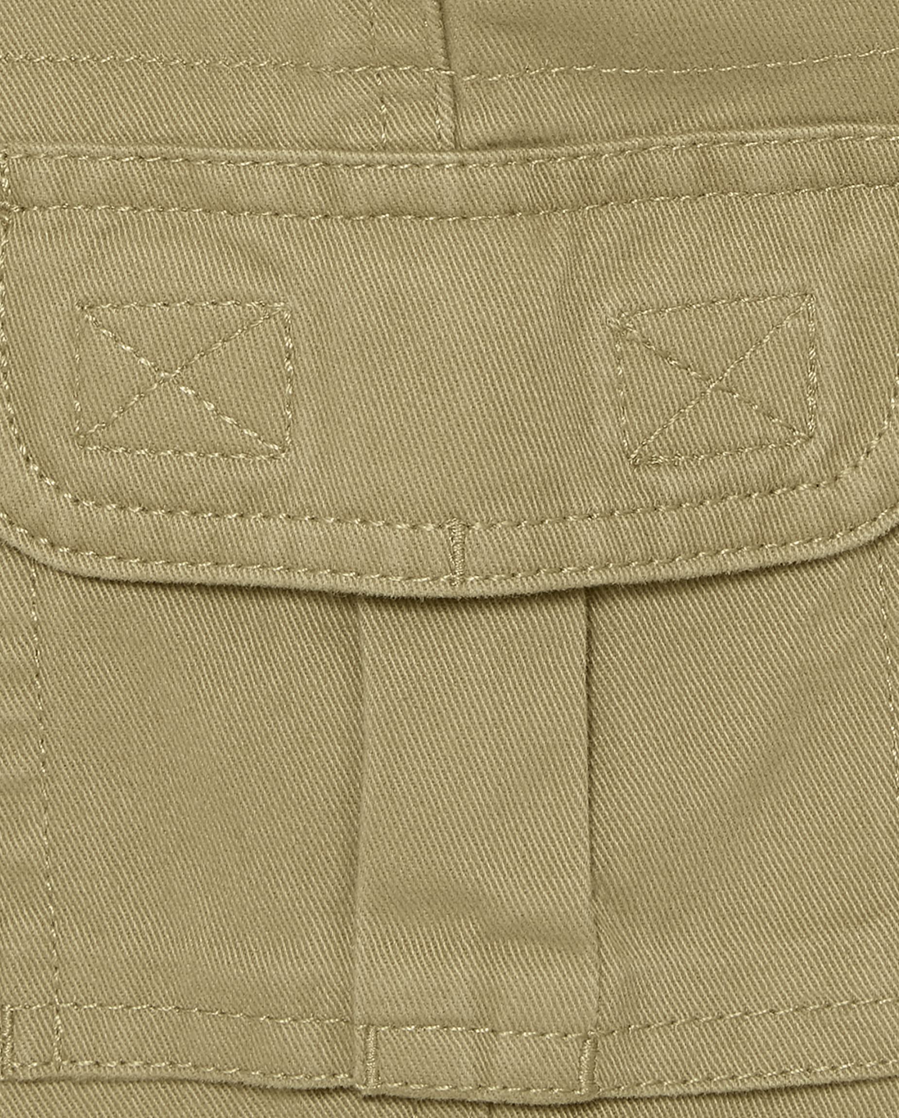 The Children's Place Baby Boys and Toddler Boys Pull On Cargo Pants, Flax, 5T