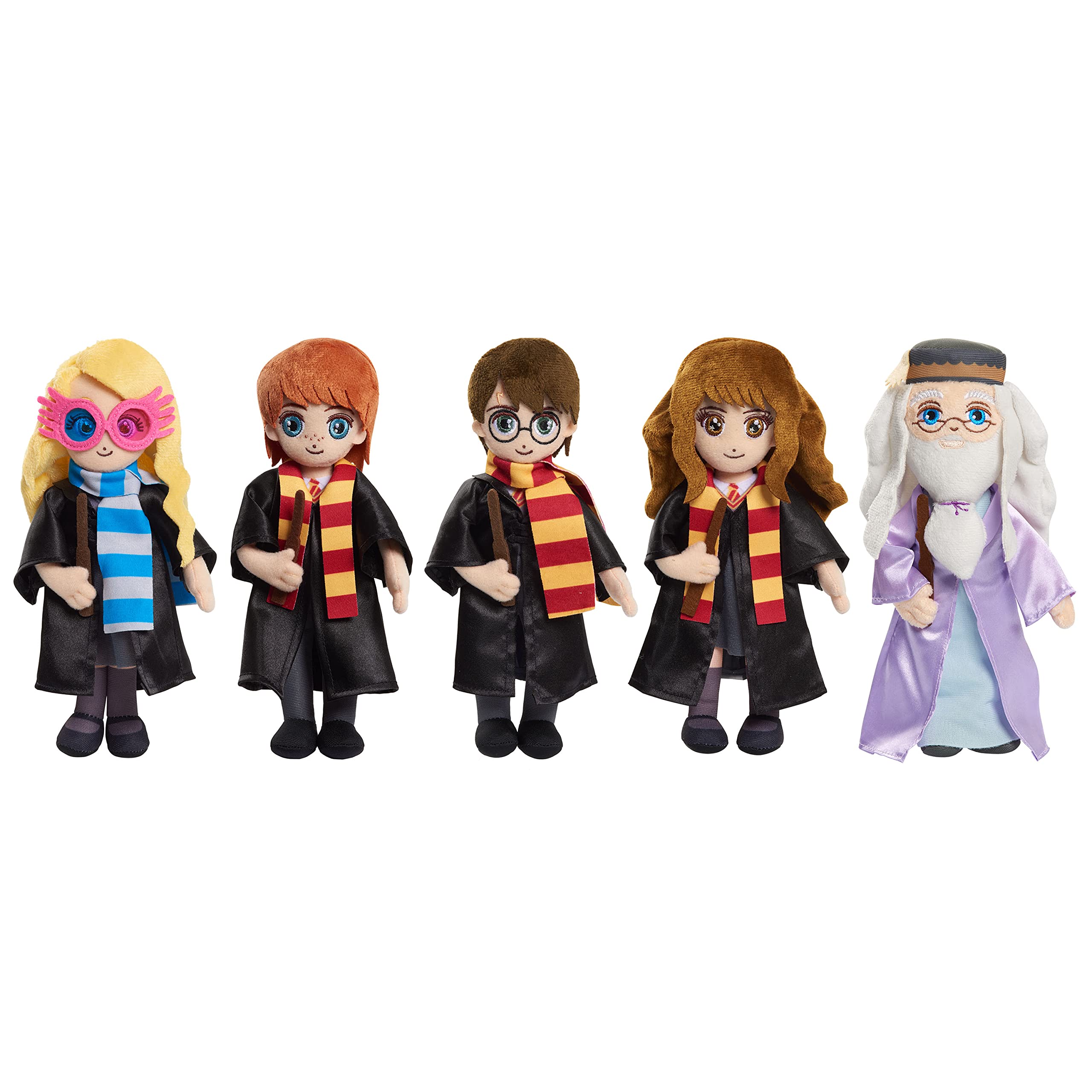 Harry Potter™ 8-Inch Spell Casting Wizards Hermione Granger™ Small Plushie with Sound Effects, Kids Toys for Ages 3 Up by Just Play