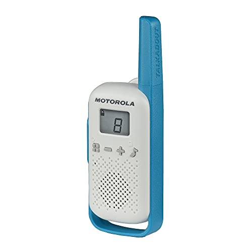 Motorola Solutions Talkabout T114TP White/Blue 16 Mile 2 Way Radio Three Pack