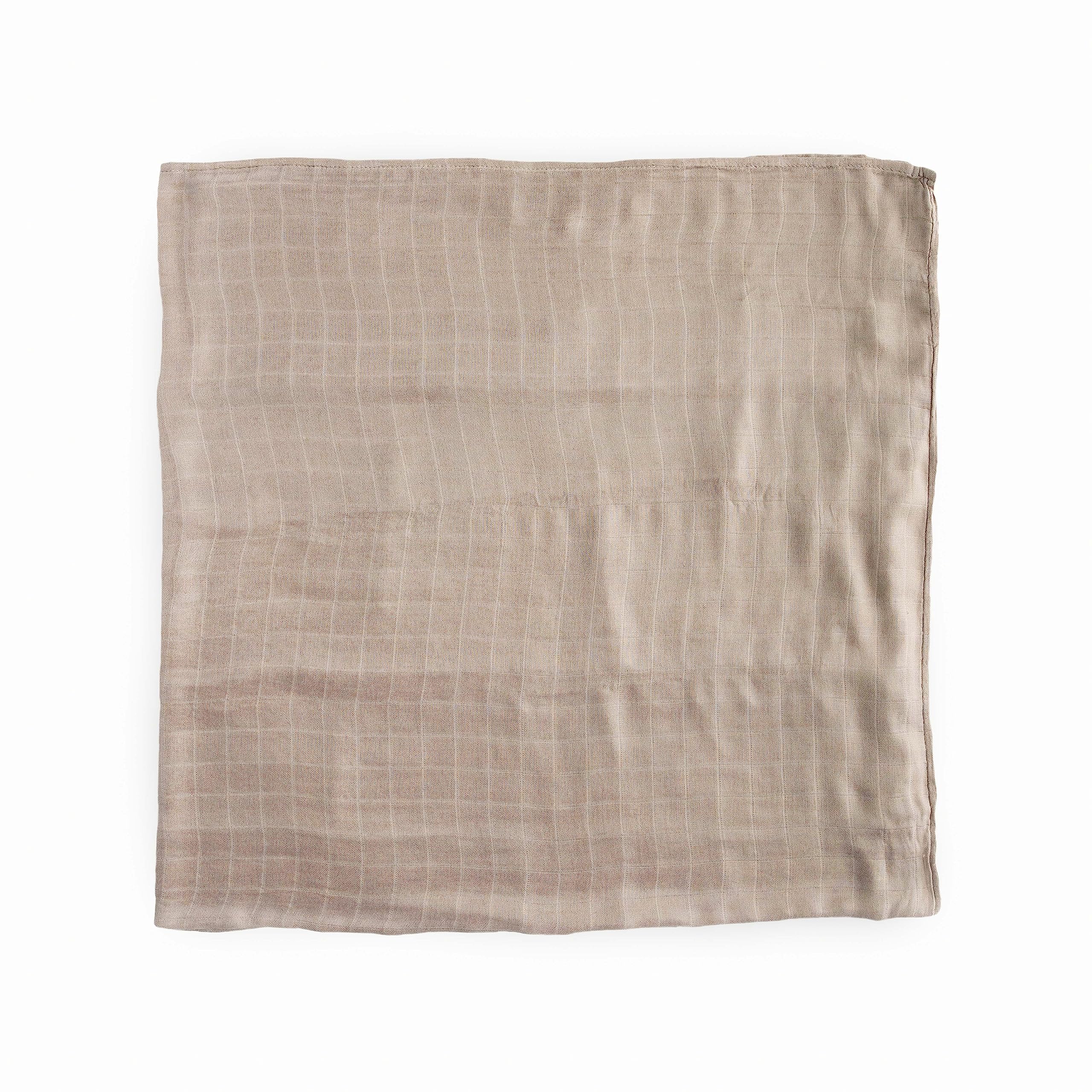 Little Unicorn β Caramel Deluxe Swaddle Set | Set of 2 | 100% Rayon Muslin from Bamboo | Super Soft | Newborns and Infants | Large 47β x 47β | Machine Washable