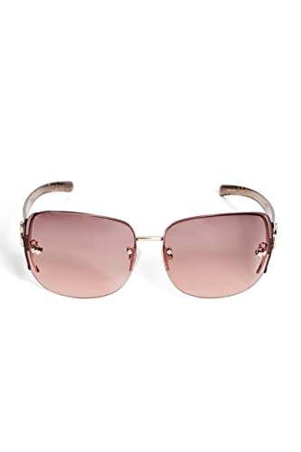 GUESS Factory Women's Rimless Shield Sunglasses