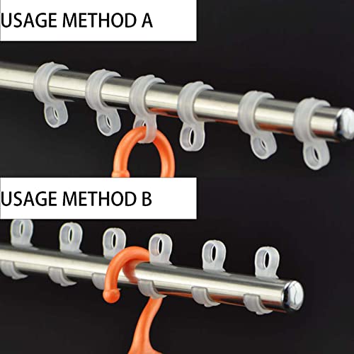 HJWTCQL 95IN (150-240cm) Clothes Drying Rack,Drying Rack Clothing Folding Indoor Outdoor,Heavy Duty Stainless Steel Laundry Drying Rack(10.38pounds) with Clothes Drying Rack Windproof Hooks 30pc