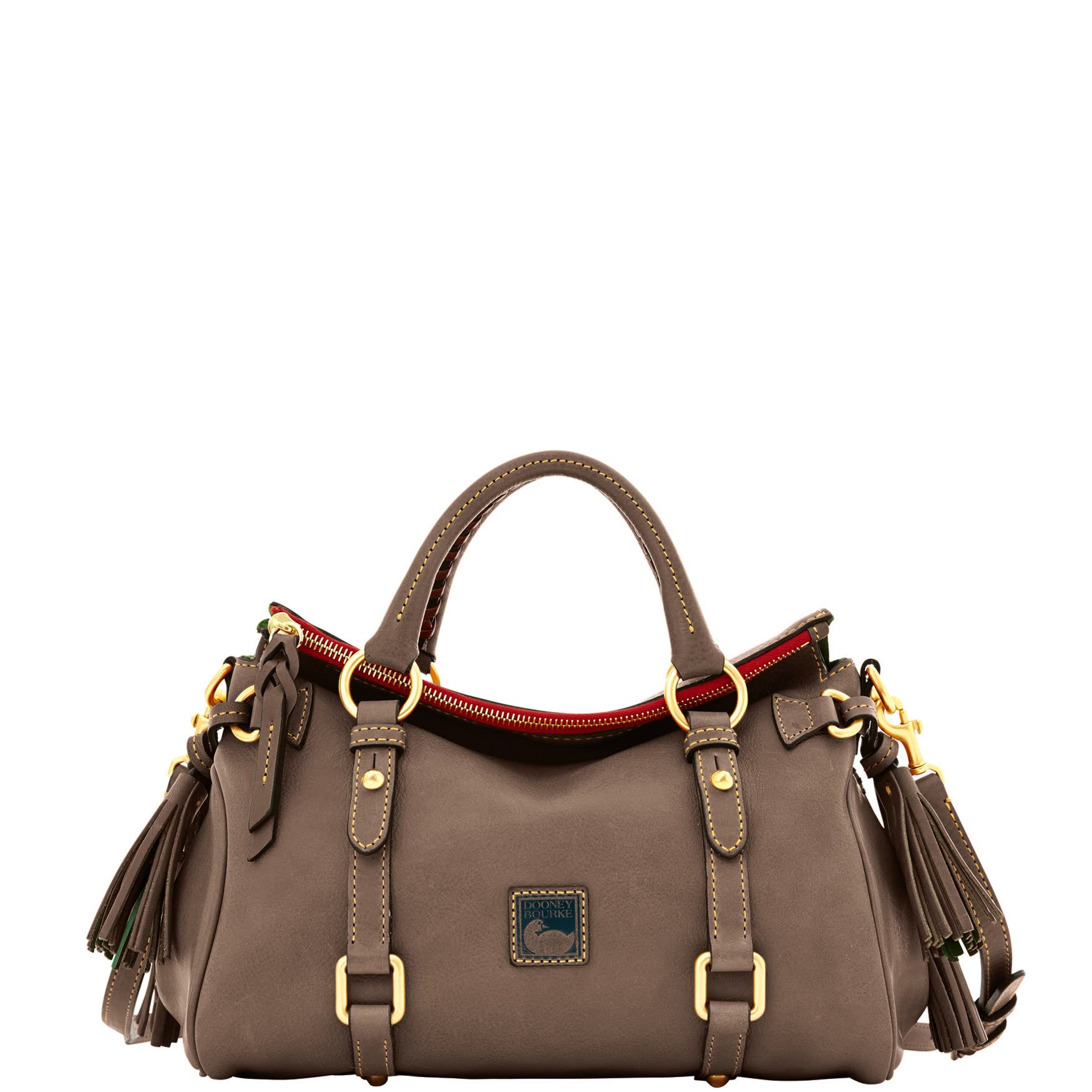 Dooney & Bourke Handbag, Florentine Mini Satchel - Charcoal